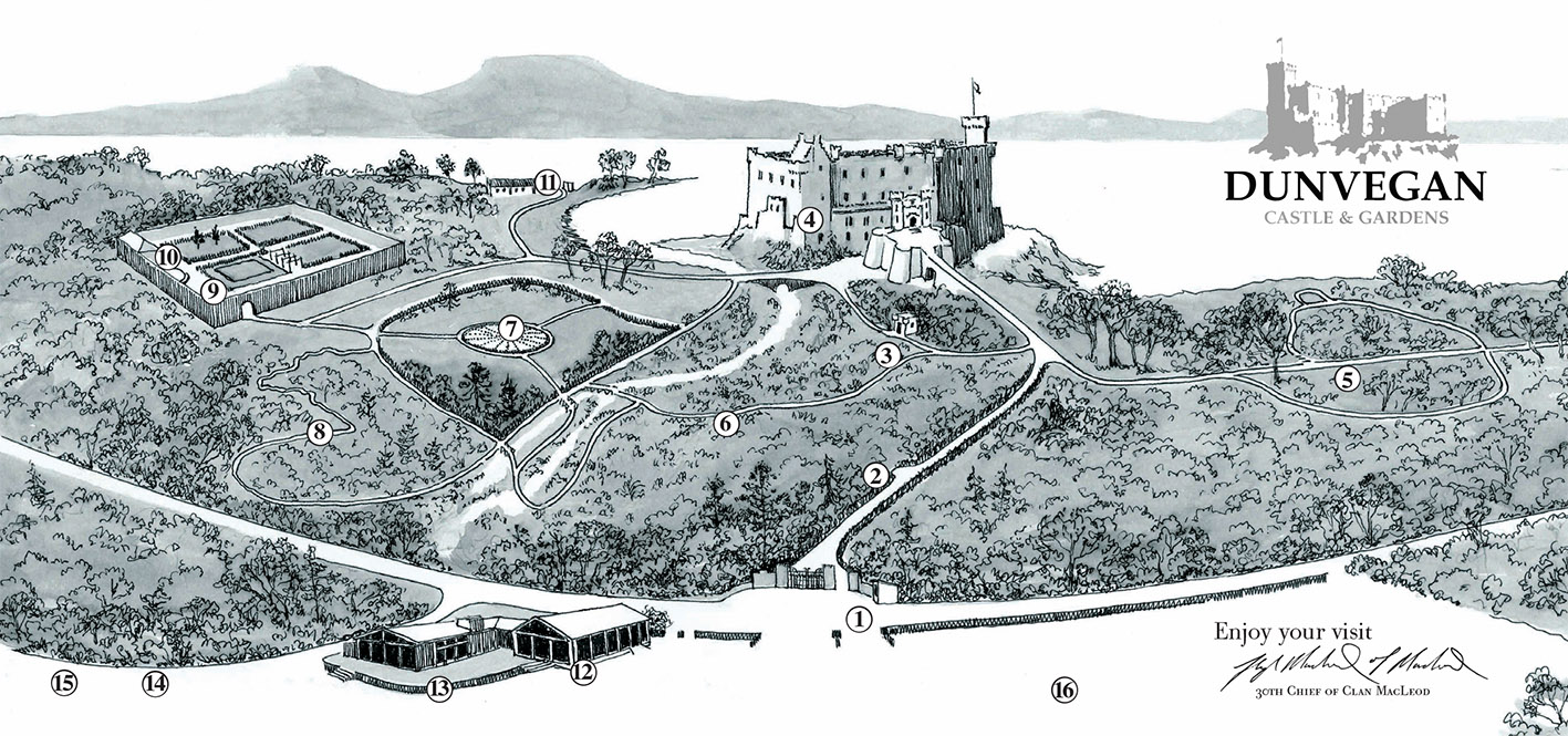 map – Dunvegan